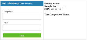 Online Laboratory Test Results - Faruk Medical City